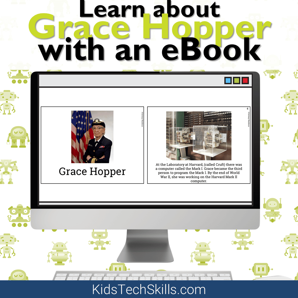 Learn about Grace Hopper - Tech Skills for Kids