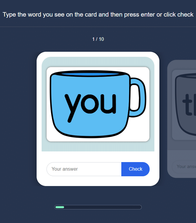 Hot Cocoa Sight Words Flashcards 22 - Tech Skills for Kids