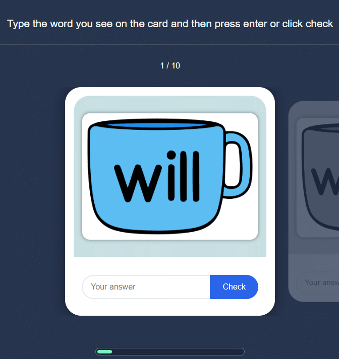 Hot Cocoa Sight Words Flashcards 14 - Tech Skills for Kids