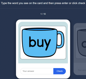 Hot Cocoa Sight Words Flashcards 22 - Tech Skills for Kids