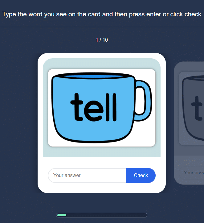 Hot Cocoa Sight Words Flashcards 17 - Tech Skills for Kids
