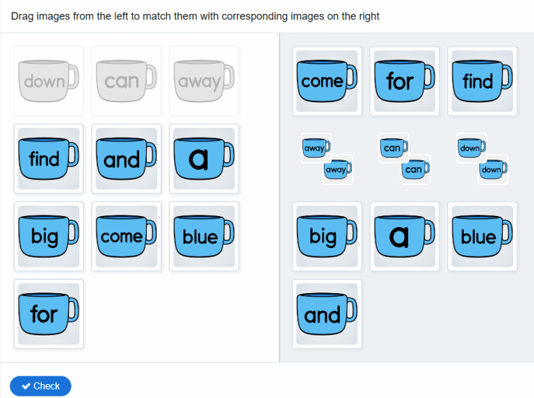 Hot Cocoa Sight Words Flashcards 22 - Tech Skills for Kids