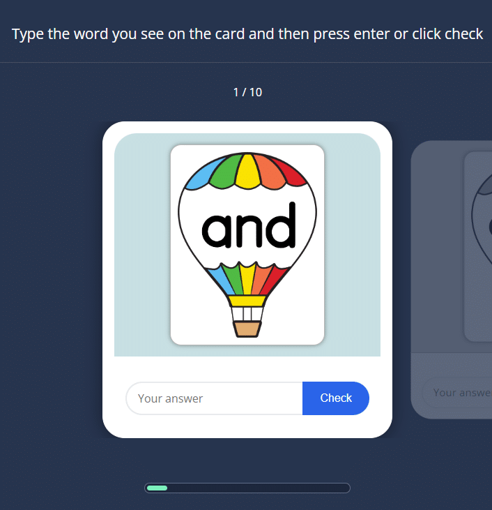 Candy Corn Sight Words Flashcards 1 - Tech Skills for Kids