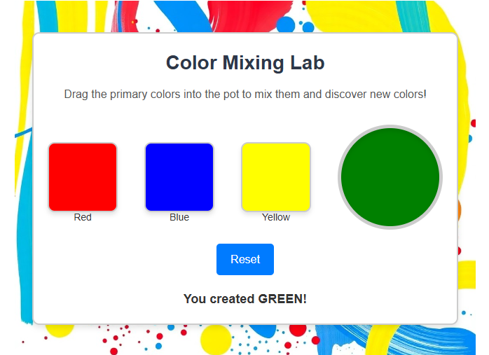 Color Mixing Lab - Tech Skills for Kids