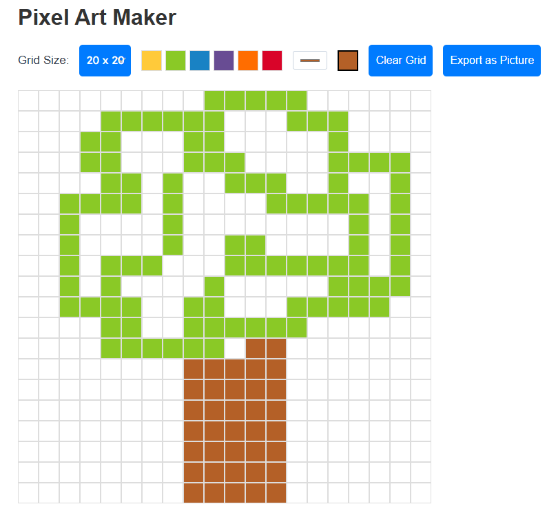 Digital Pixel Art Maker - Tech Skills for Kids
